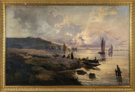 Francesco Gamba | Reflexe beim Sonnenuntergan | MutualArt