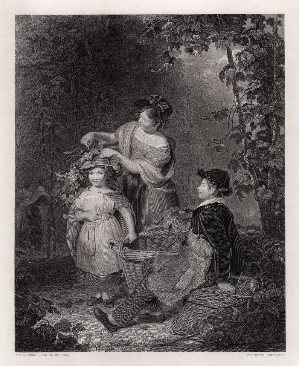 William Frederick Witherington | The Crown Of Hops (1851) | MutualArt