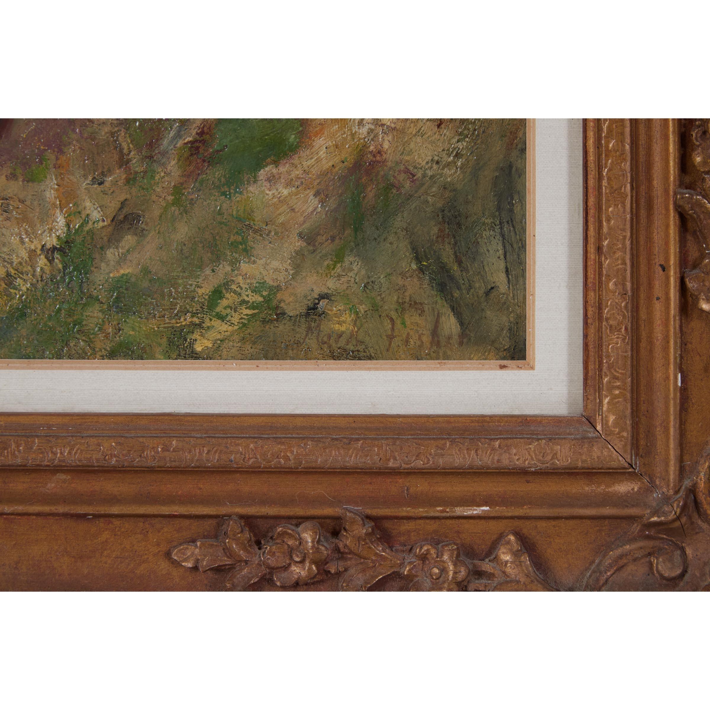 William Mark Fisher | COWS IN A PASTURE | MutualArt