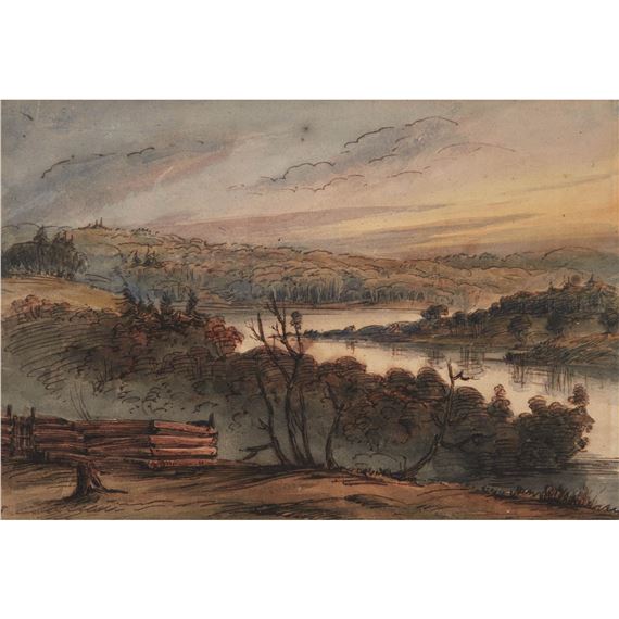 George Russell Dartnell | LOOKING WESTWARD TOWARDS PENETANGUISHENE BAY ...