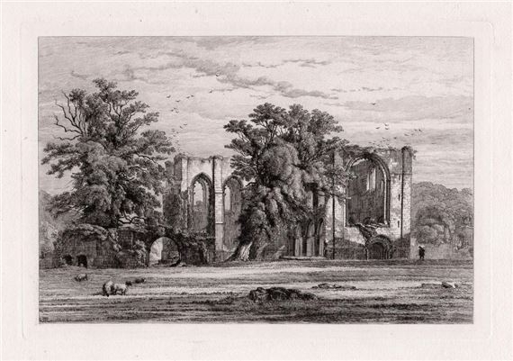Robert Kent Thomas | Furness Abbey (1881) | MutualArt