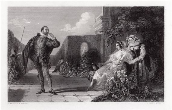 Daniel Maclise | Twelfth Night (1849) | MutualArt