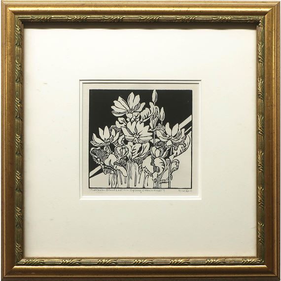 Mary Wrinch | NORTHERN BLOODROOT - SPRING COMES NEXT | MutualArt