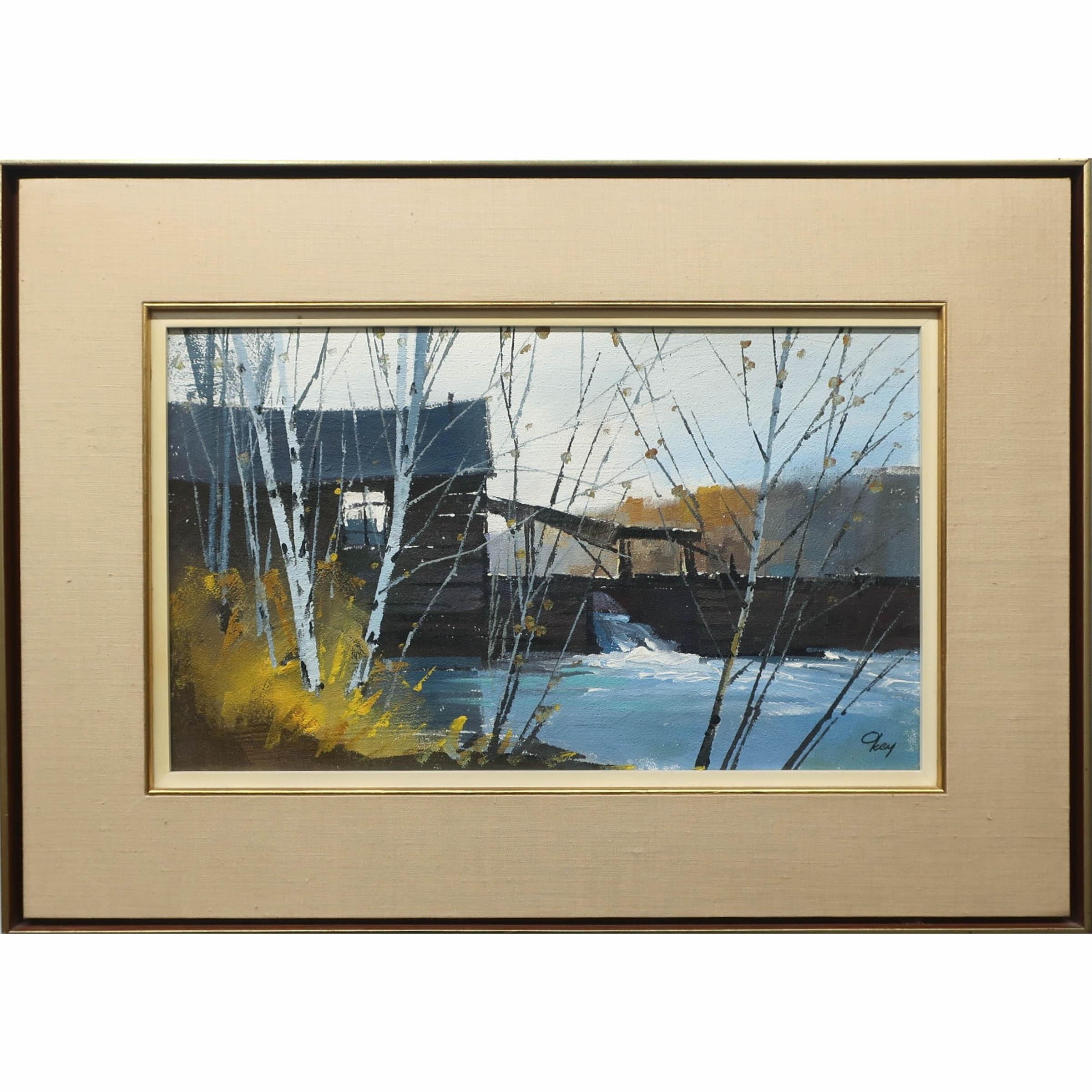 Ronald N. Okey | OLD MILL, OPEONGO | MutualArt