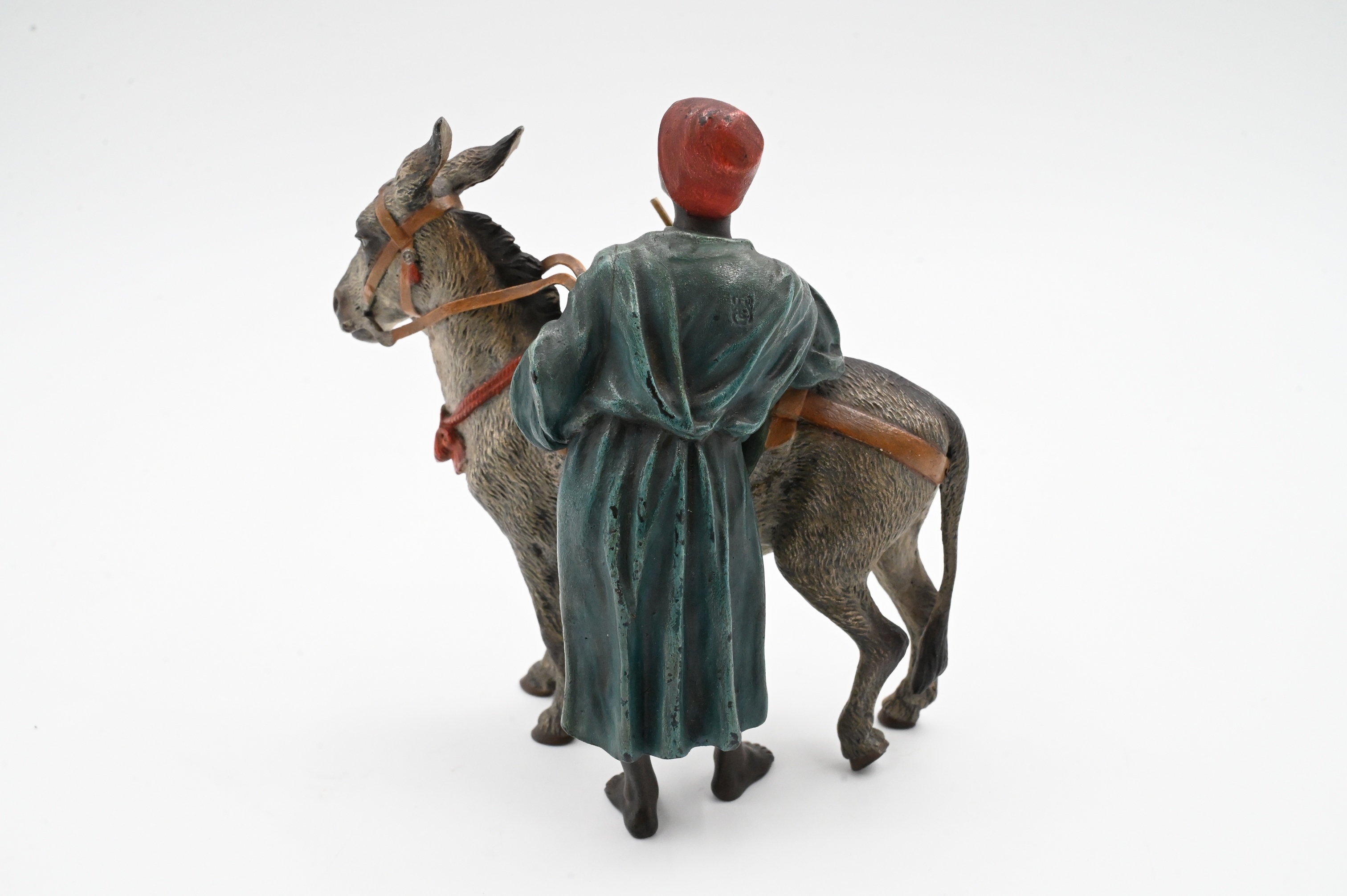 Franz Xaver Bergmann | Figure with Donkey | MutualArt