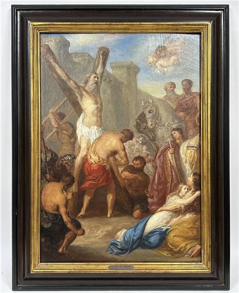 Gaspar de Crayer | The Crucifixion of Saint Andrew | MutualArt