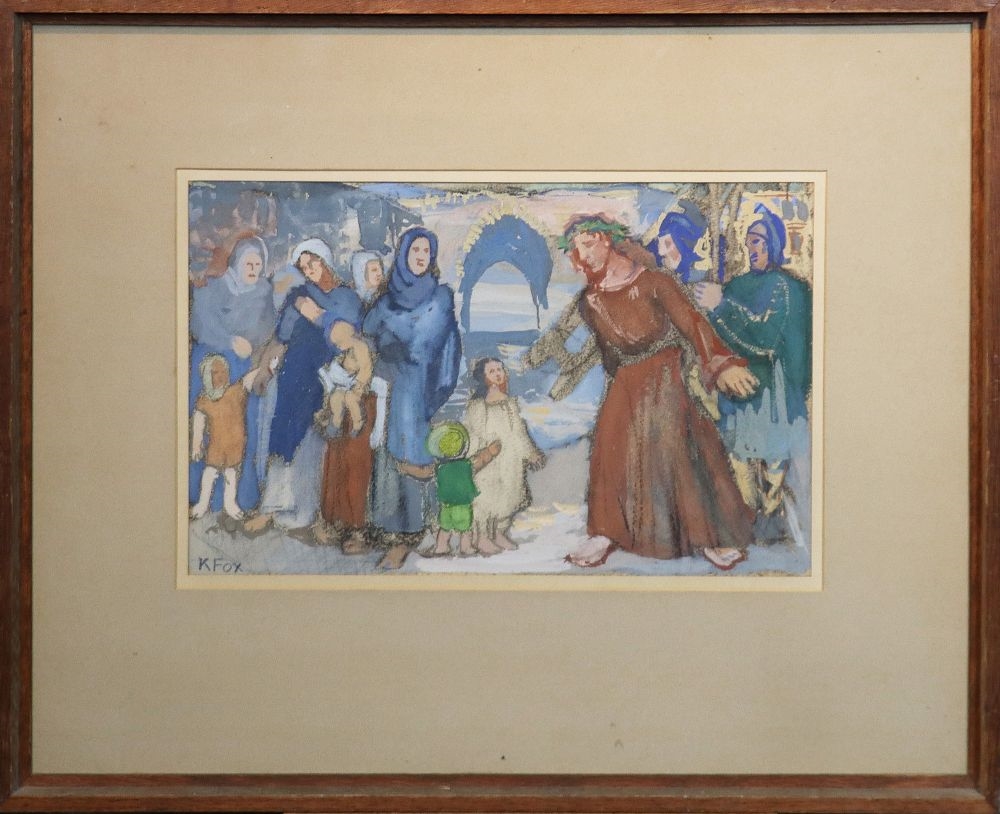 Kathleen Fox | CHRIST MEETS HIS BLESSED MOTHER/ CHRIST MEETS THE WOMEN ...