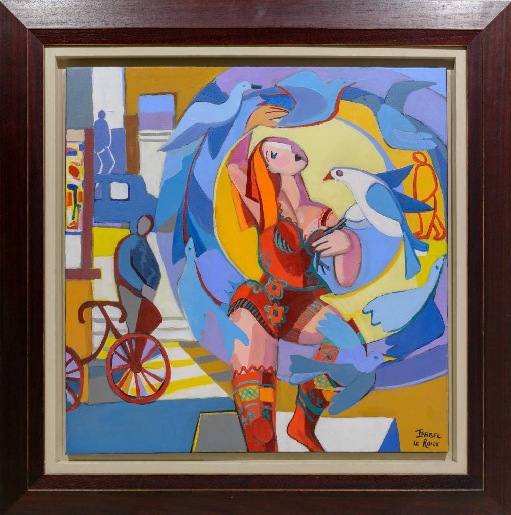Isabel le Roux | Figures and Birds | MutualArt
