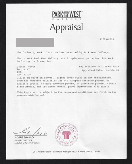 Scott Jacobs | Petrus 47 (2004) | MutualArt