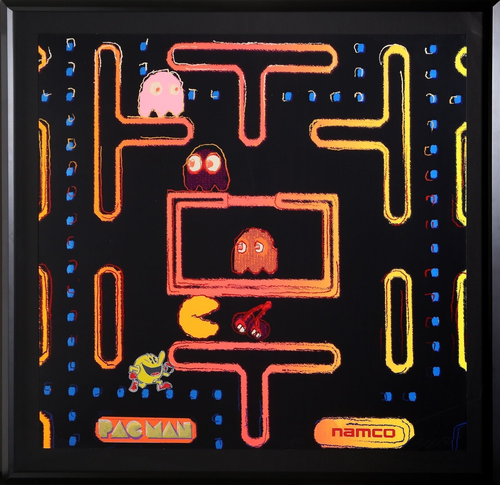 Rupert Jasen Smith | Pac-Man from the Homage to Andy Warhol Portfolio ...