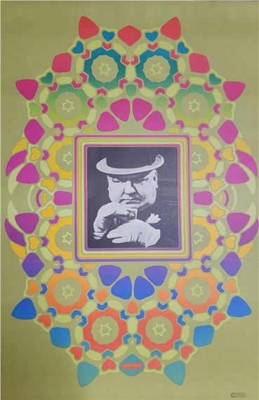 Peter Max | WC Fields Cameo (1969) | MutualArt