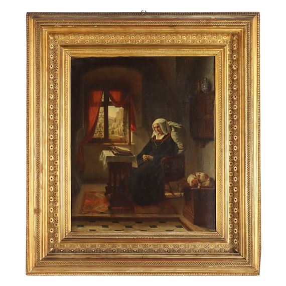 August Friedrich Siegert | Antique Painting Signed Augusto Friedrich ...