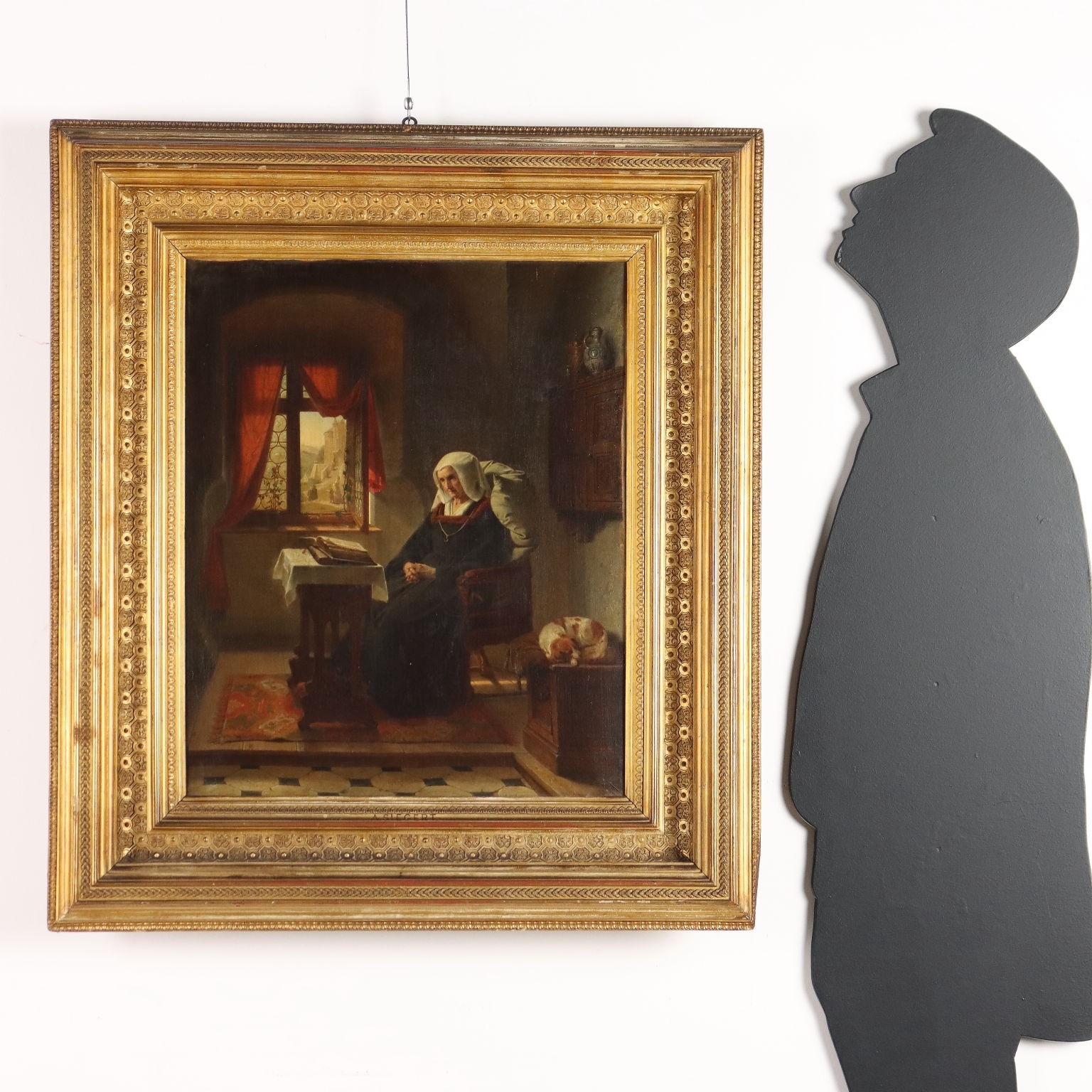August Friedrich Siegert | Antique Painting Signed Augusto Friedrich ...