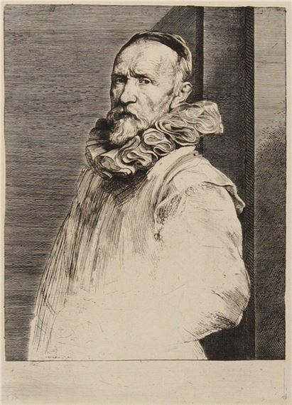 Anthony van Dyck | Portrait de Jean de Vael | MutualArt