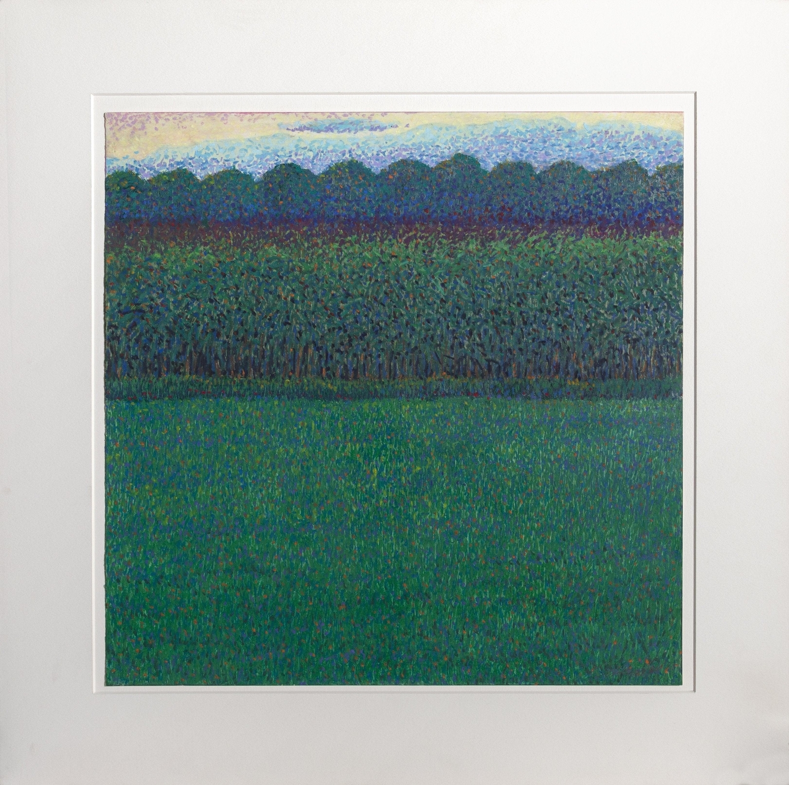 Oliviero Masi | Dark Green Field (1980) | MutualArt