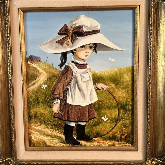 Pati Bannister | Lady With The Big Hat | MutualArt