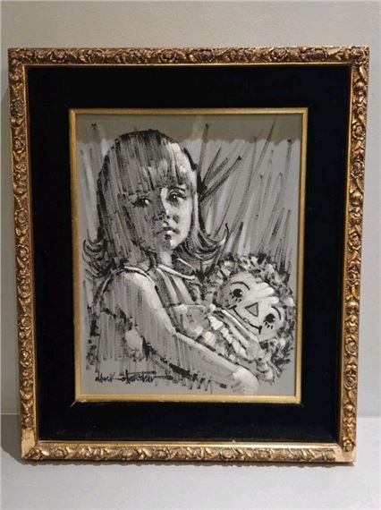 Chuck Oberstein | Girl & Her Doll (1979) | MutualArt