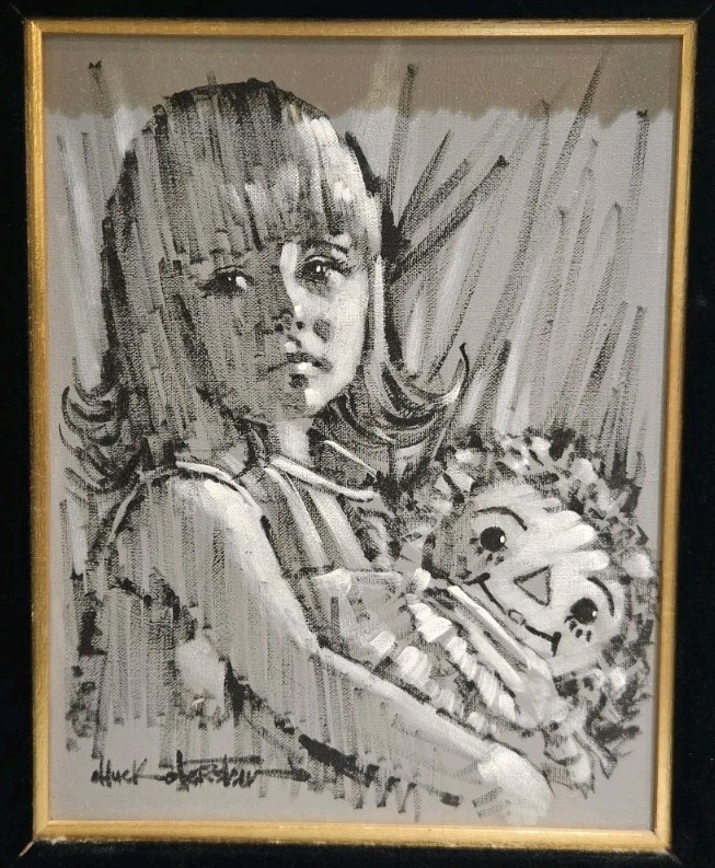 Chuck Oberstein | Girl & Her Doll (1979) | MutualArt