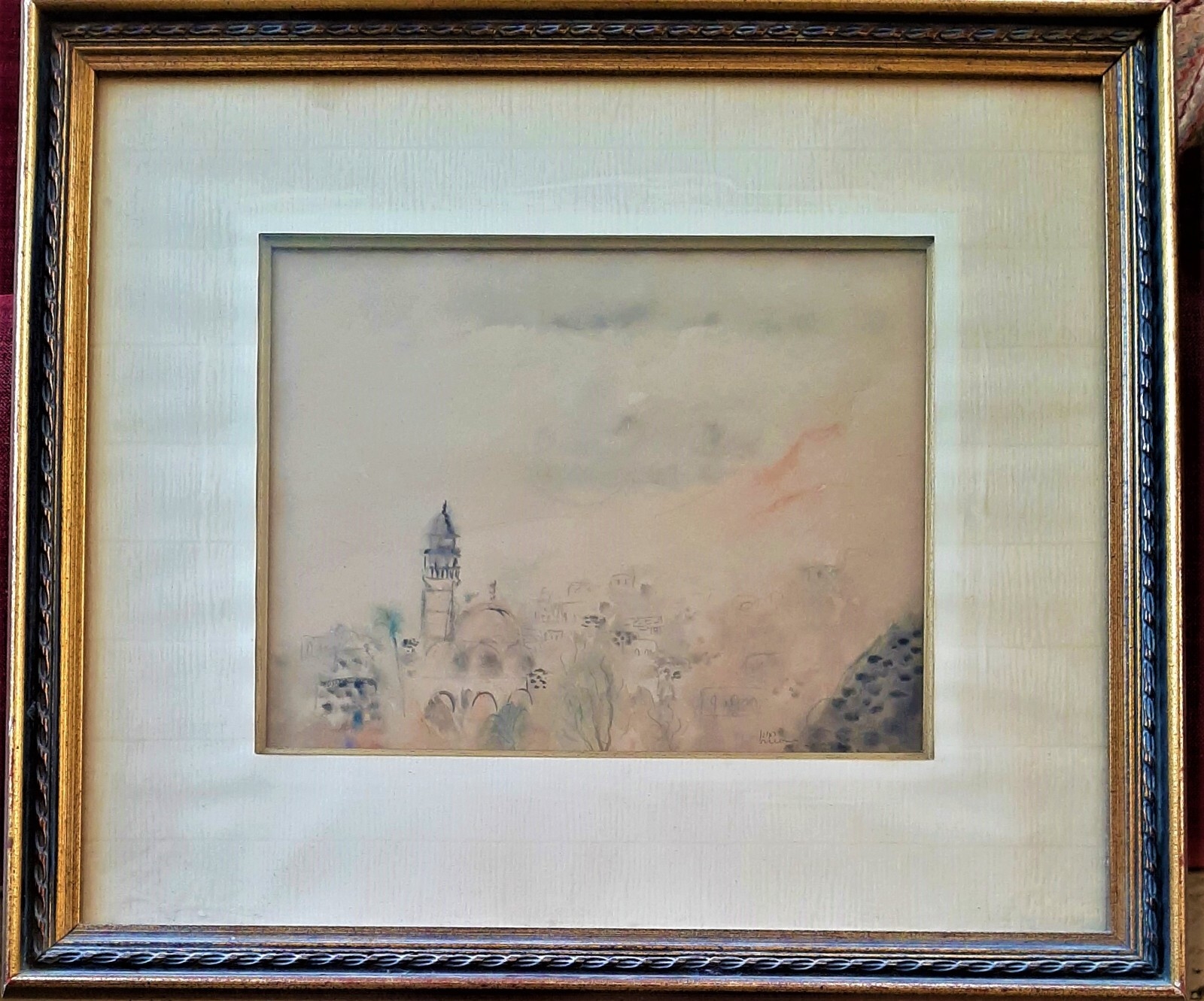 Reuven Rubin | Village in The Mist | MutualArt