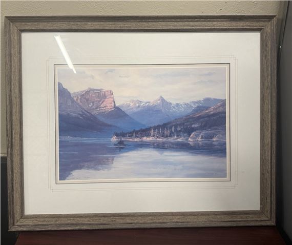 Mark Ogle | St. Mary’s Lake (1987) | MutualArt