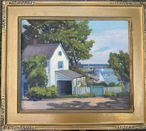 Joseph Bennett | Blue Gate (Circa 1940s) | MutualArt