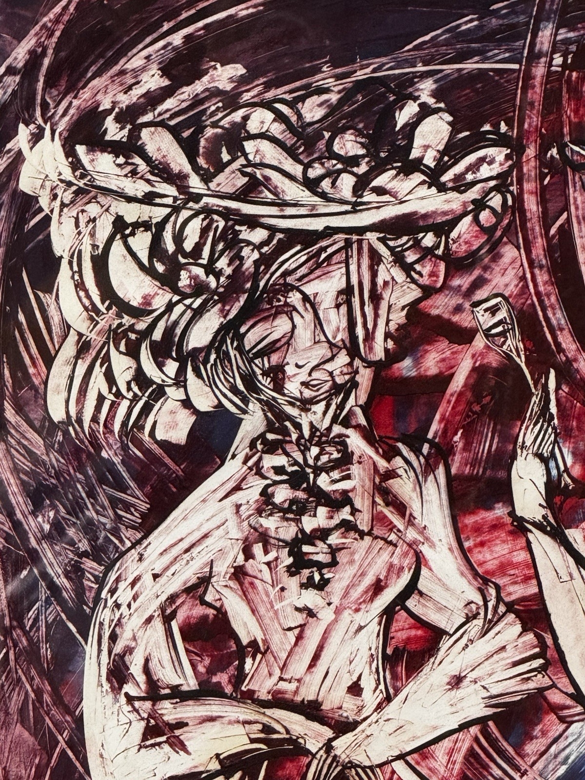 Fredy Villamil | Fredi Villamil Original Abstract Painting | Cuban Art ...
