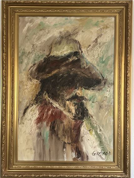 Elmo Gideon | Rare Original Elmo Gideon Painting – Large - Signed ...