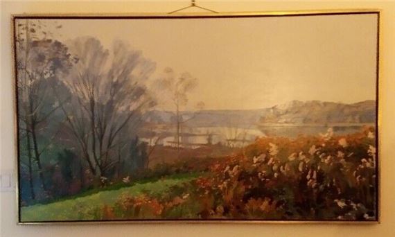 David Grubb | Lake Monroe, Indiana Autumn (1983) | MutualArt