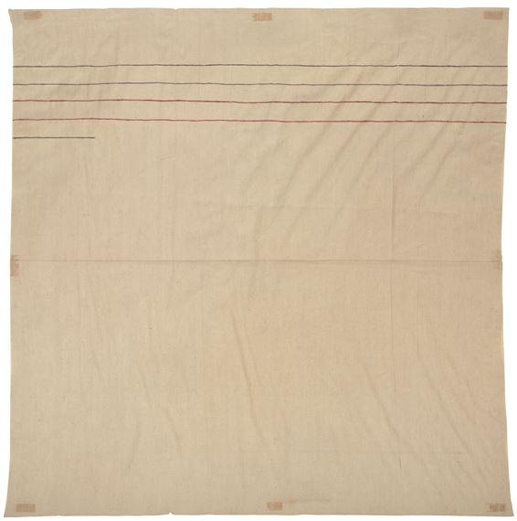 Giorgio Griffa | Sans titre (1974) | MutualArt
