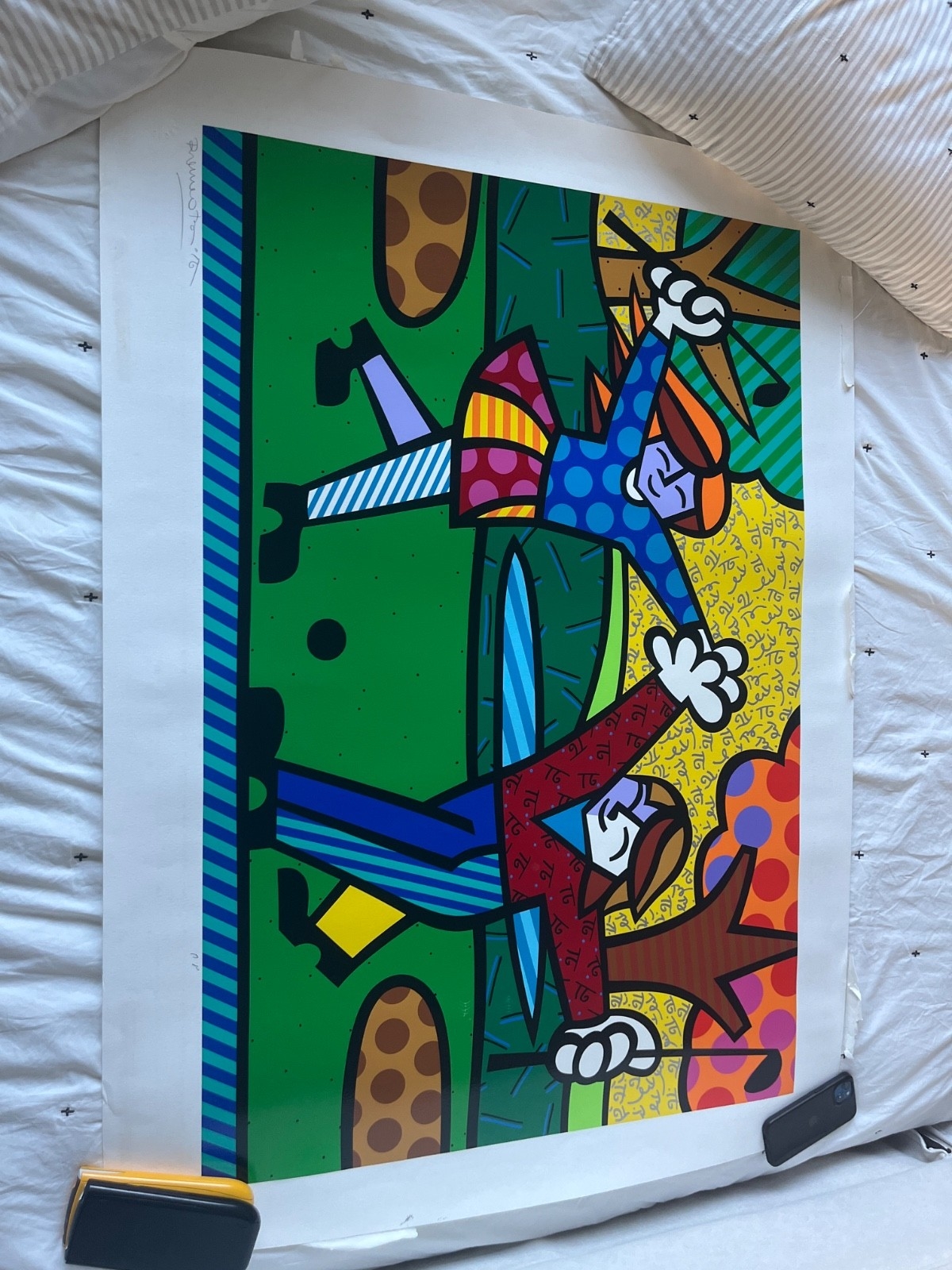 Romero Britto | romeo britto dancing couple | MutualArt