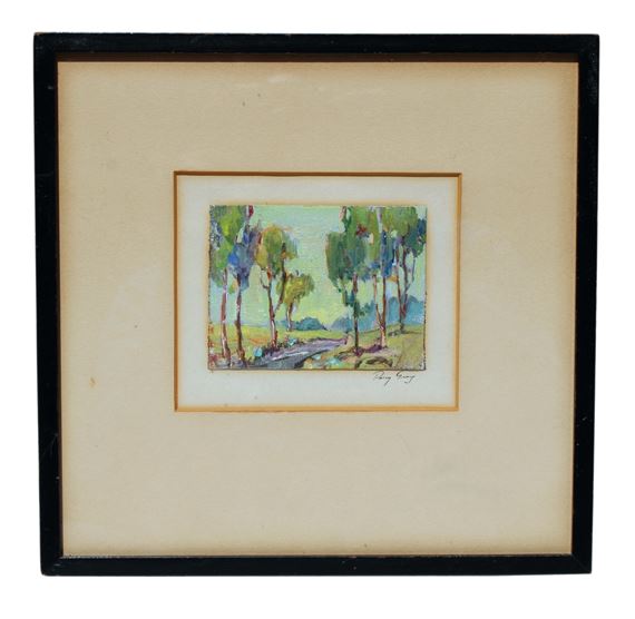 Percy Gray | California Landscape Eucalyptus Trees (20th Century ...