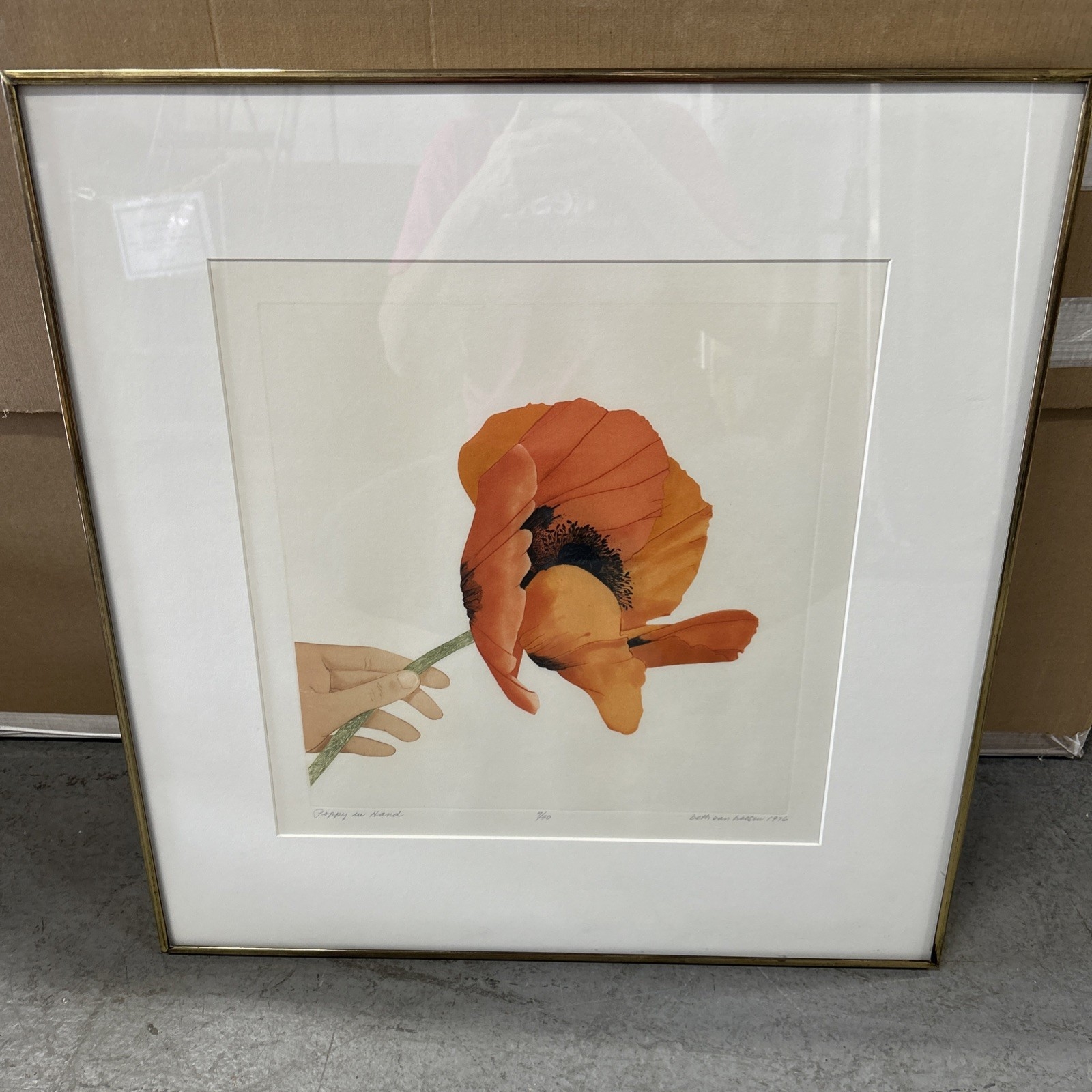 Beth Van Hoesen | Poppy In Hand (1976) | MutualArt