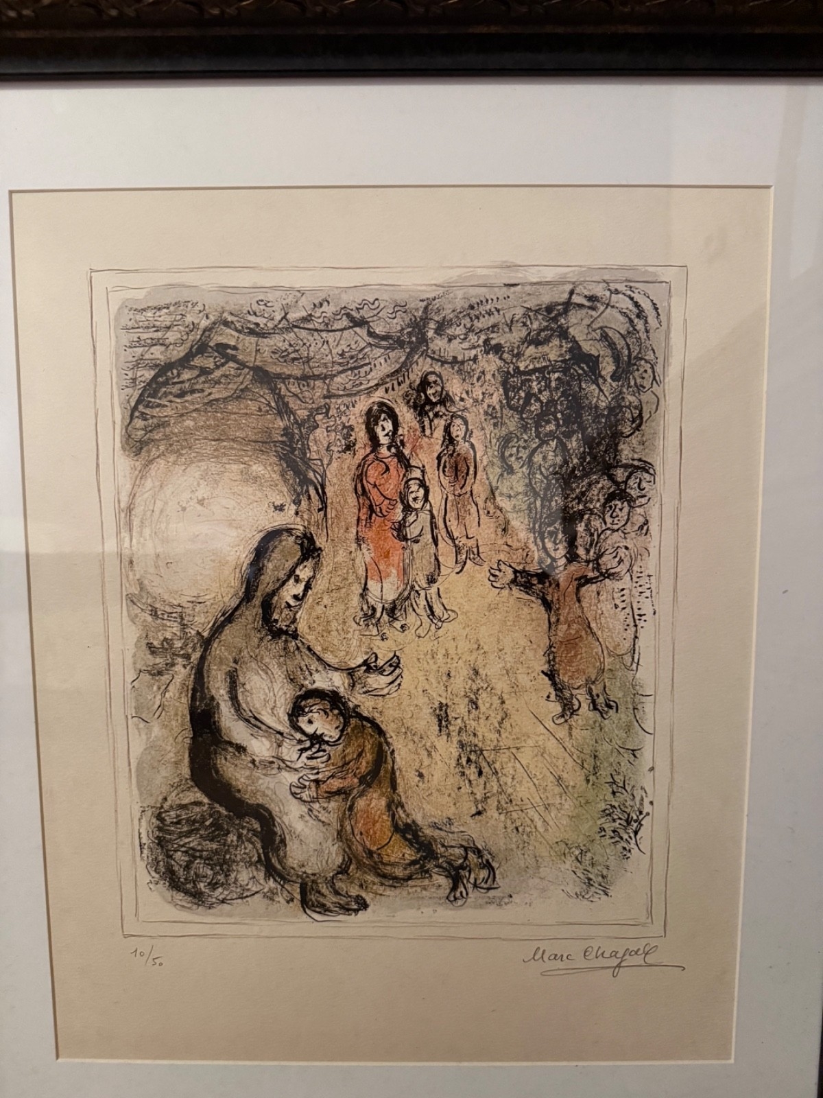 Marc Chagall | Jacob's Blessing | MutualArt