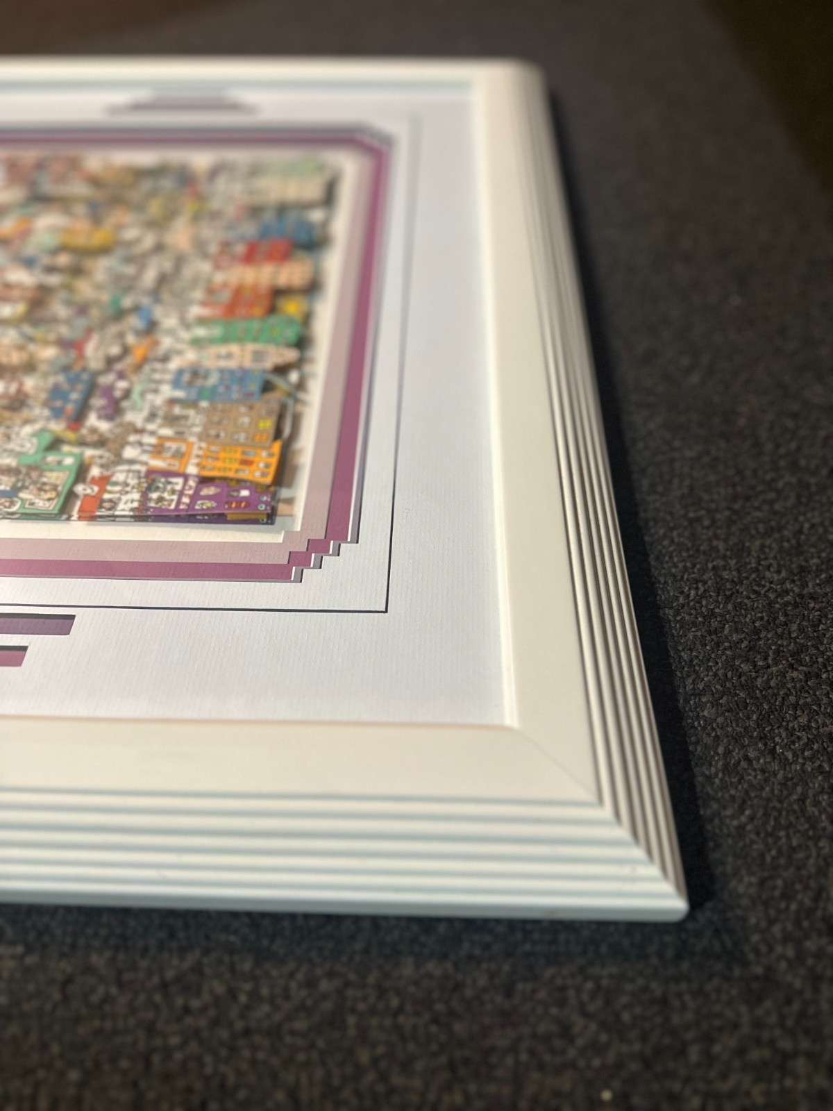 James Rizzi | Sidewalk Café 3-D Screenprint (1987) | MutualArt