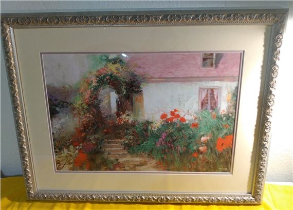 Giuseppe Pino | Colorful Archway | MutualArt