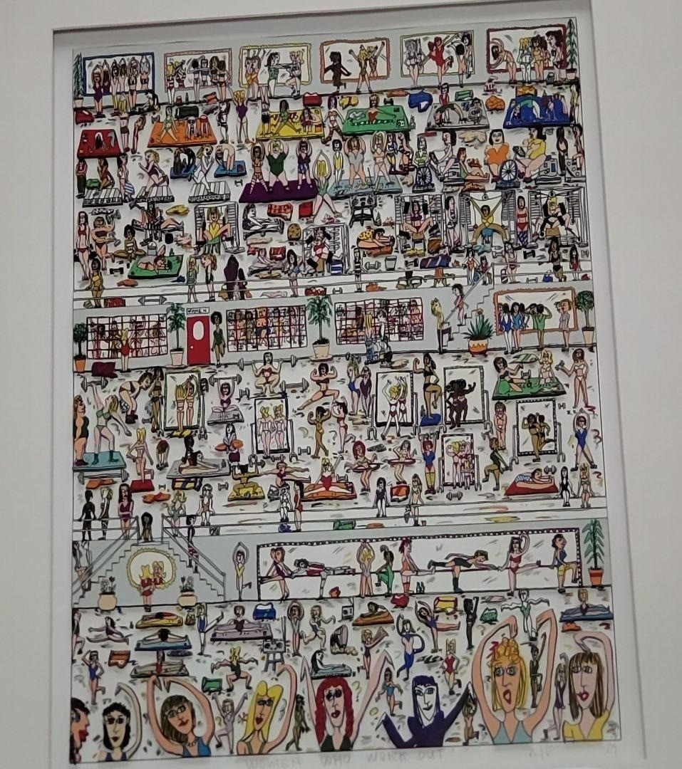 James Rizzi | WOMEN WHO WORK OUT (2010 - 2025) | MutualArt