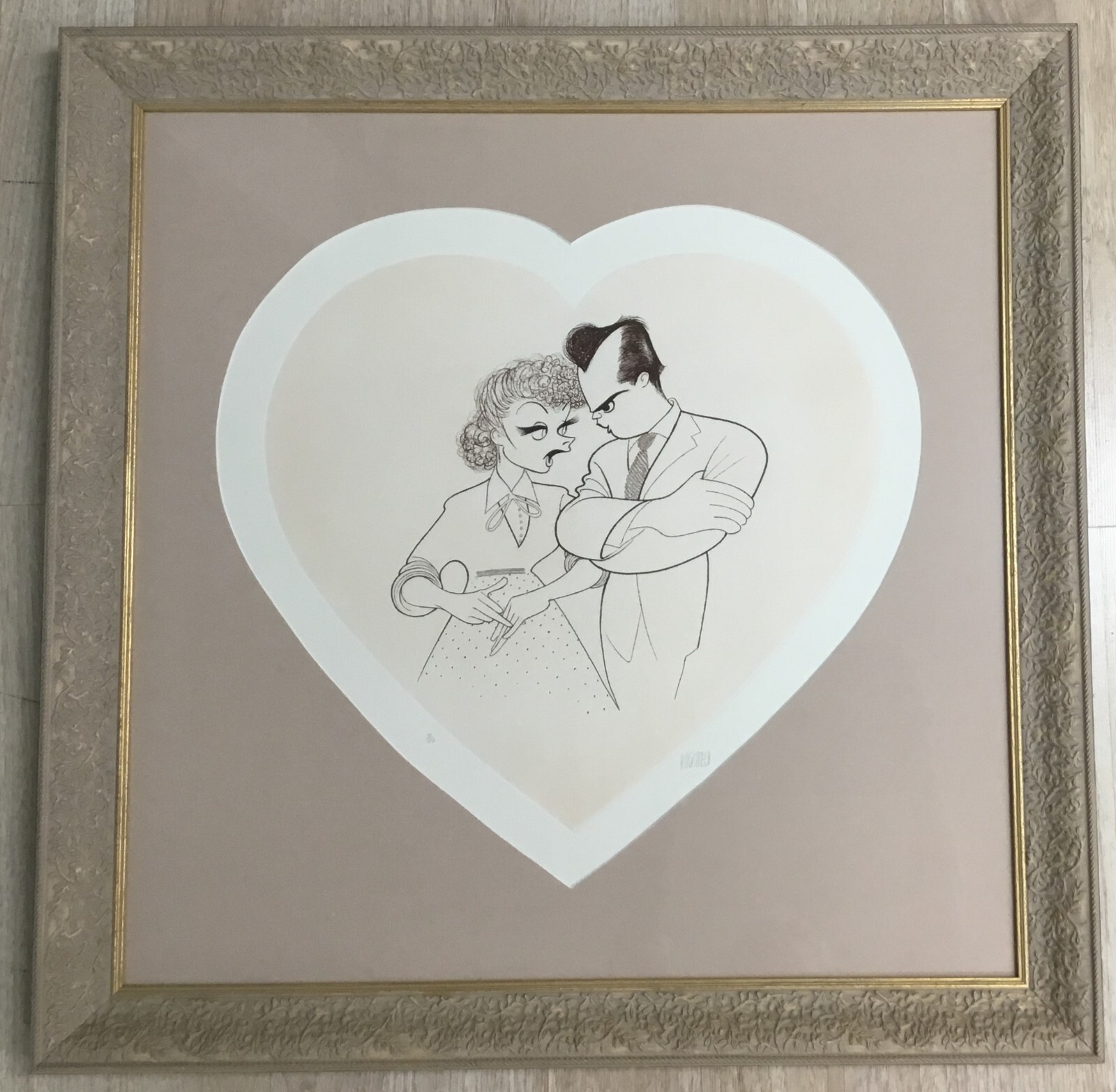 Al Hirschfeld | I Love Lucy (1990) | MutualArt