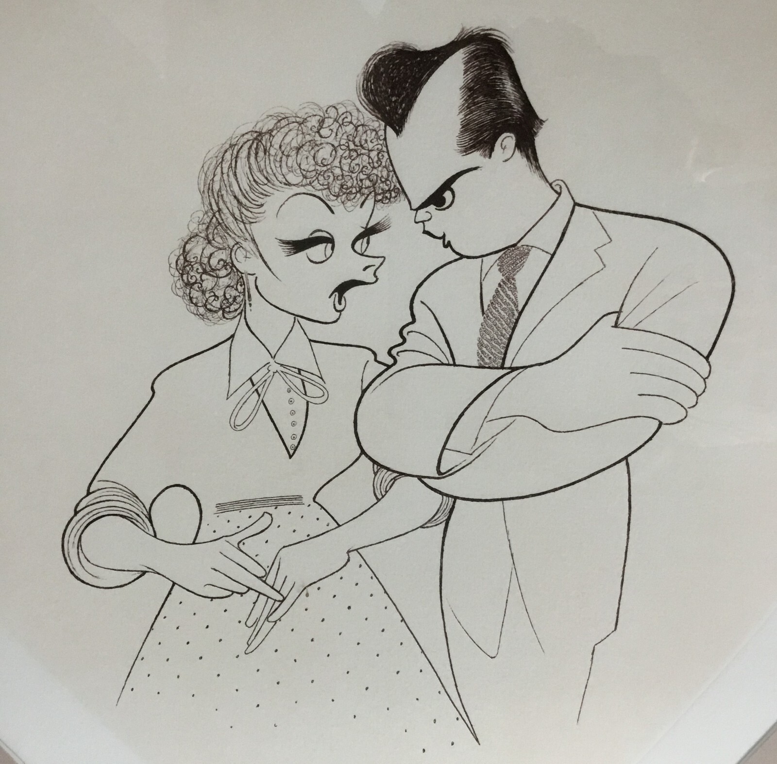 Al Hirschfeld | I Love Lucy (1990) | MutualArt