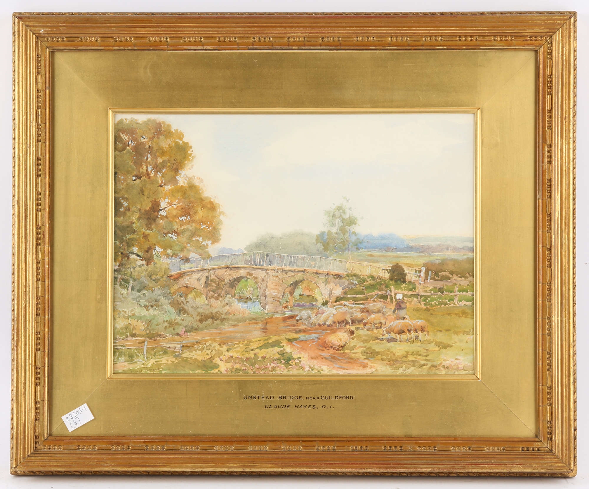 Claude Hayes | View from Ewhurst Hill, Unstead Bridge, Near Guildford ...