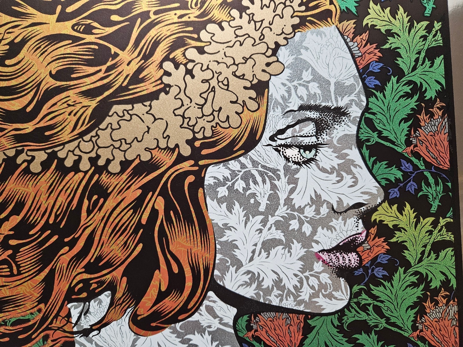 Chuck Sperry | Dryad 16 Sperry - Silver Mirror Foil (2016) | MutualArt