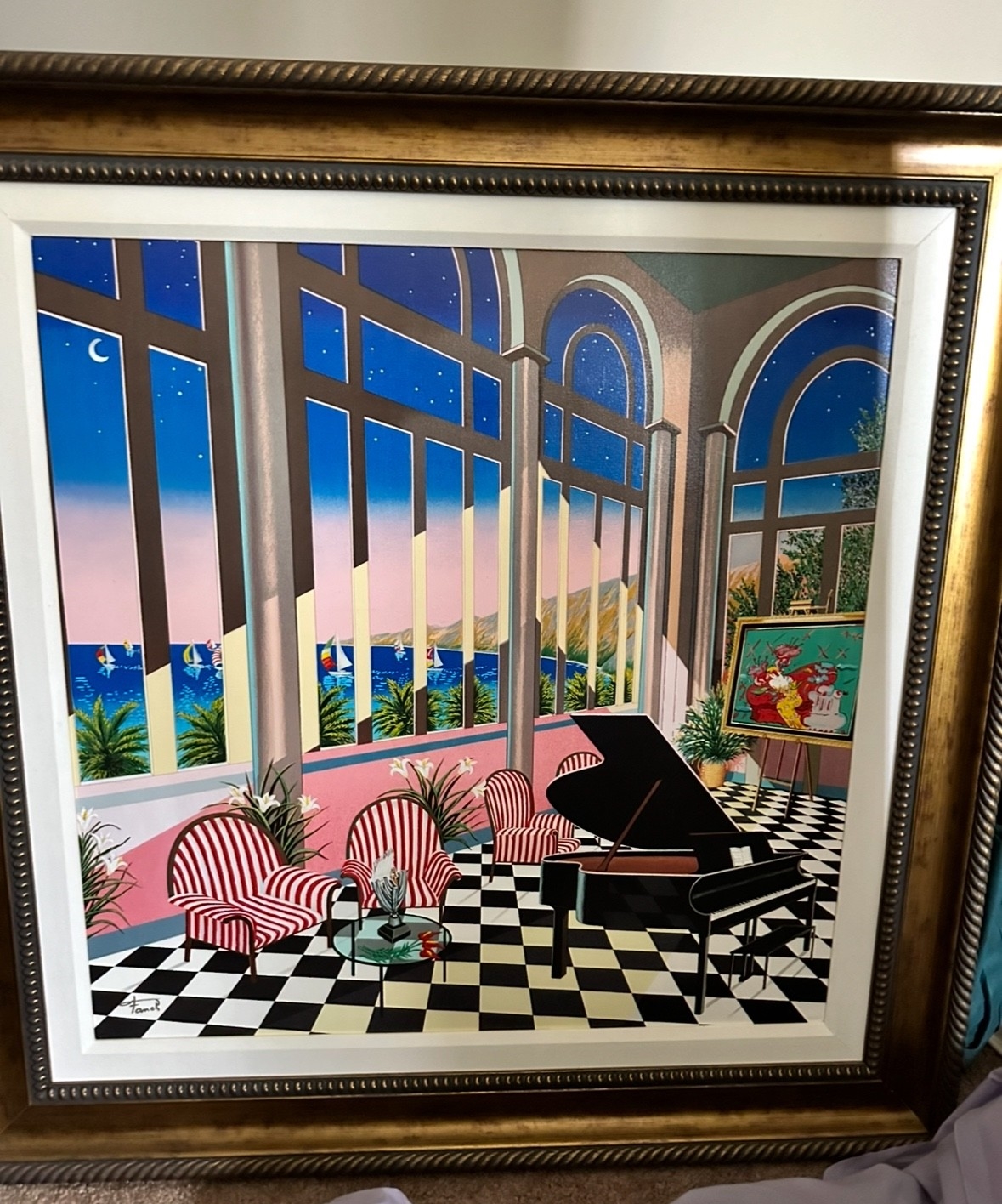 Fanch Ledan | Interior with Max (1994) | MutualArt