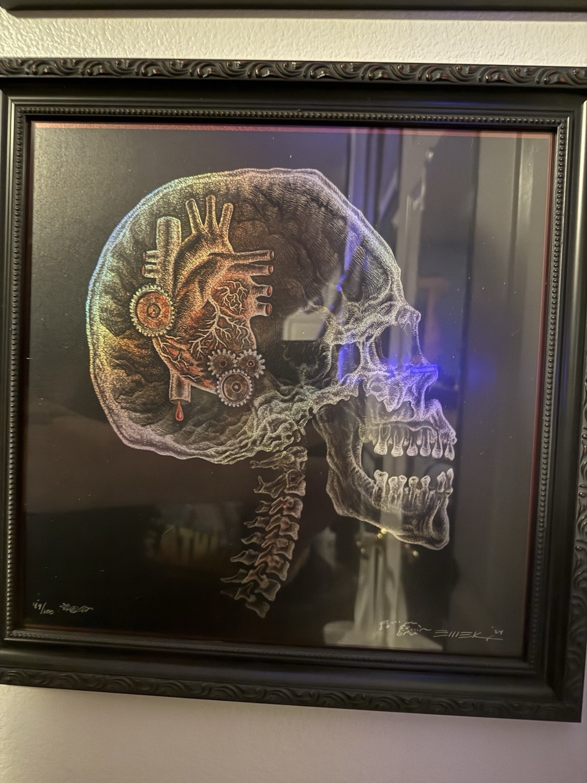 Emek | Set Of EMEK Matching Number X-ray Skulls (2024) | MutualArt