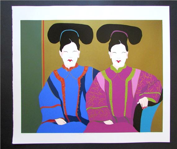 Brian Rice | Asian Ladies Portrait | MutualArt