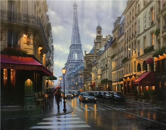 Alexei Butirskiy | Bistro La Tour (2017) | MutualArt
