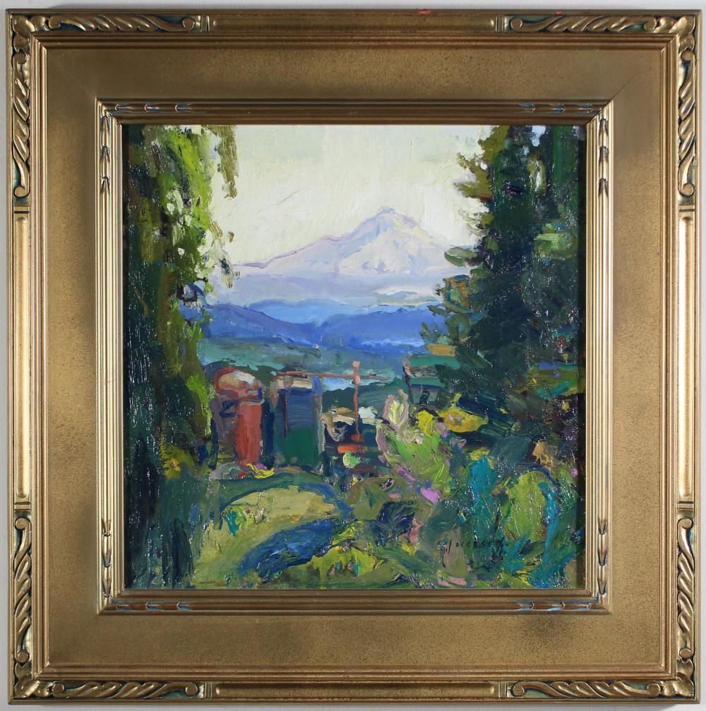Eric Jacobsen | VIEW OF MT. HOOD (20th Century 21st Century) | MutualArt