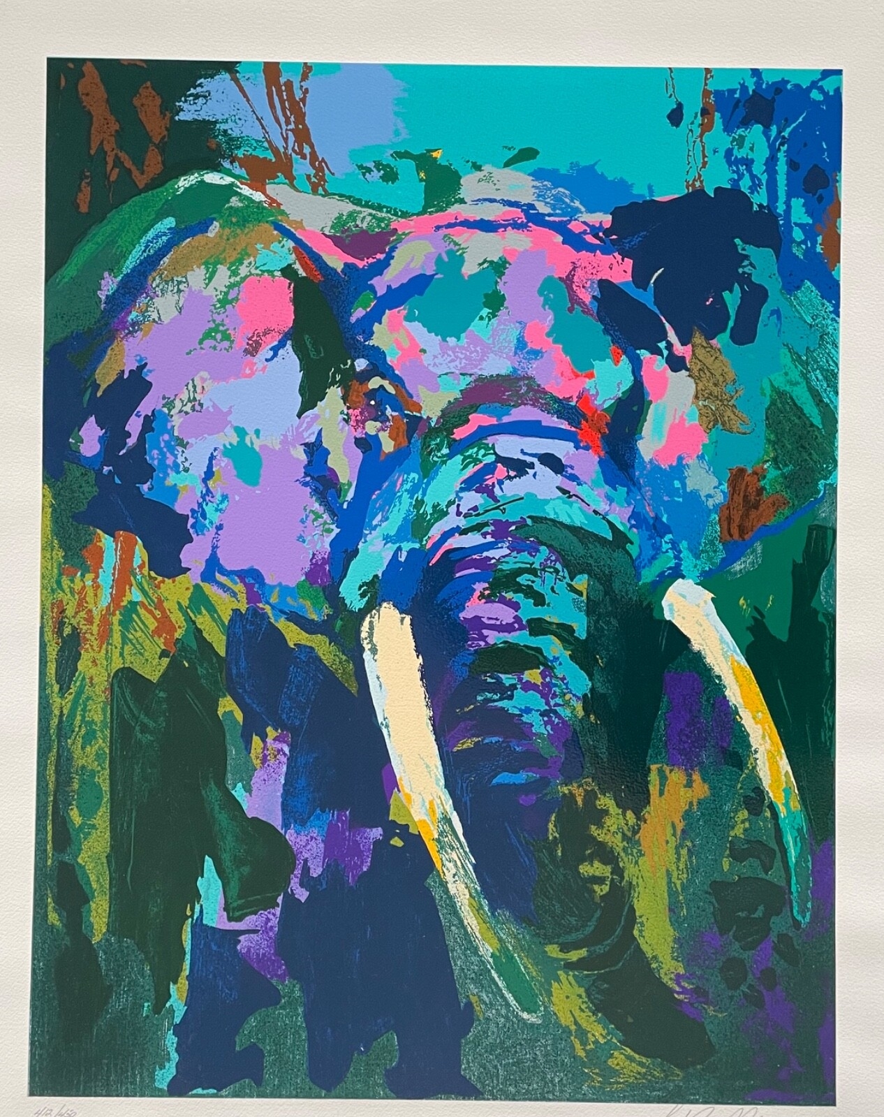 LeRoy Neiman | Portrait of the Elephant (2003) | MutualArt