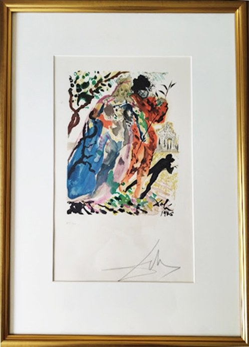 Salvador Dalí | Fille de Minos, Daughter of Minos (1978) | MutualArt
