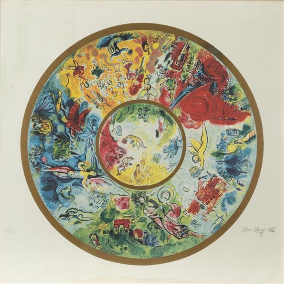 Marc Chagall | Ceiling of the opera Garnier | MutualArt