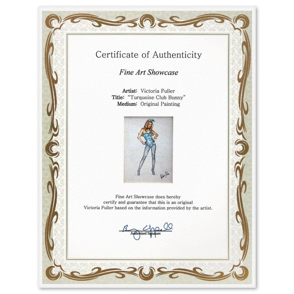 Victoria Fuller | Turquoise Club Bunny | MutualArt