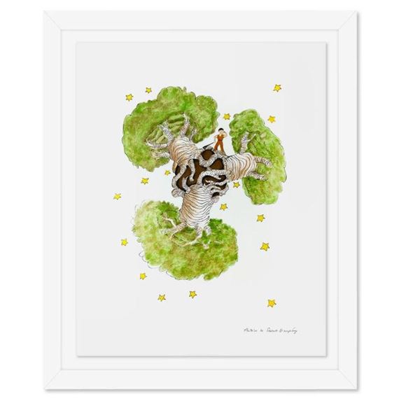 Antoine de Saint-Exupéry | The Little Prince And The Baobabs | MutualArt